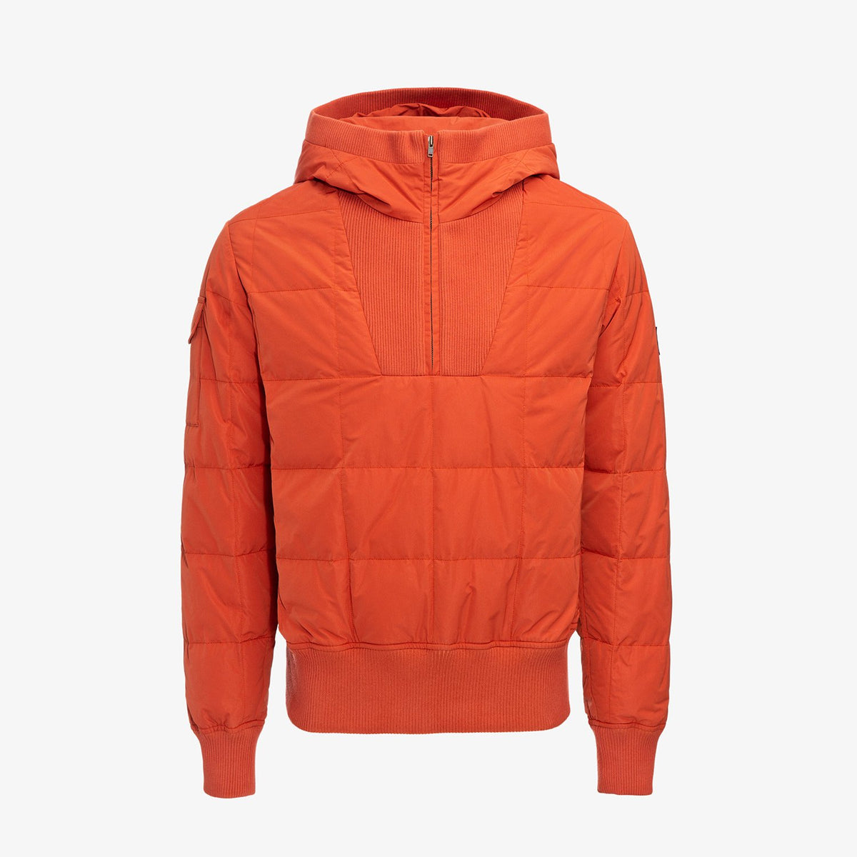 QUILTED DOWN PULLOVER JACKET-ORANGE – Aimé Leon Dore EU